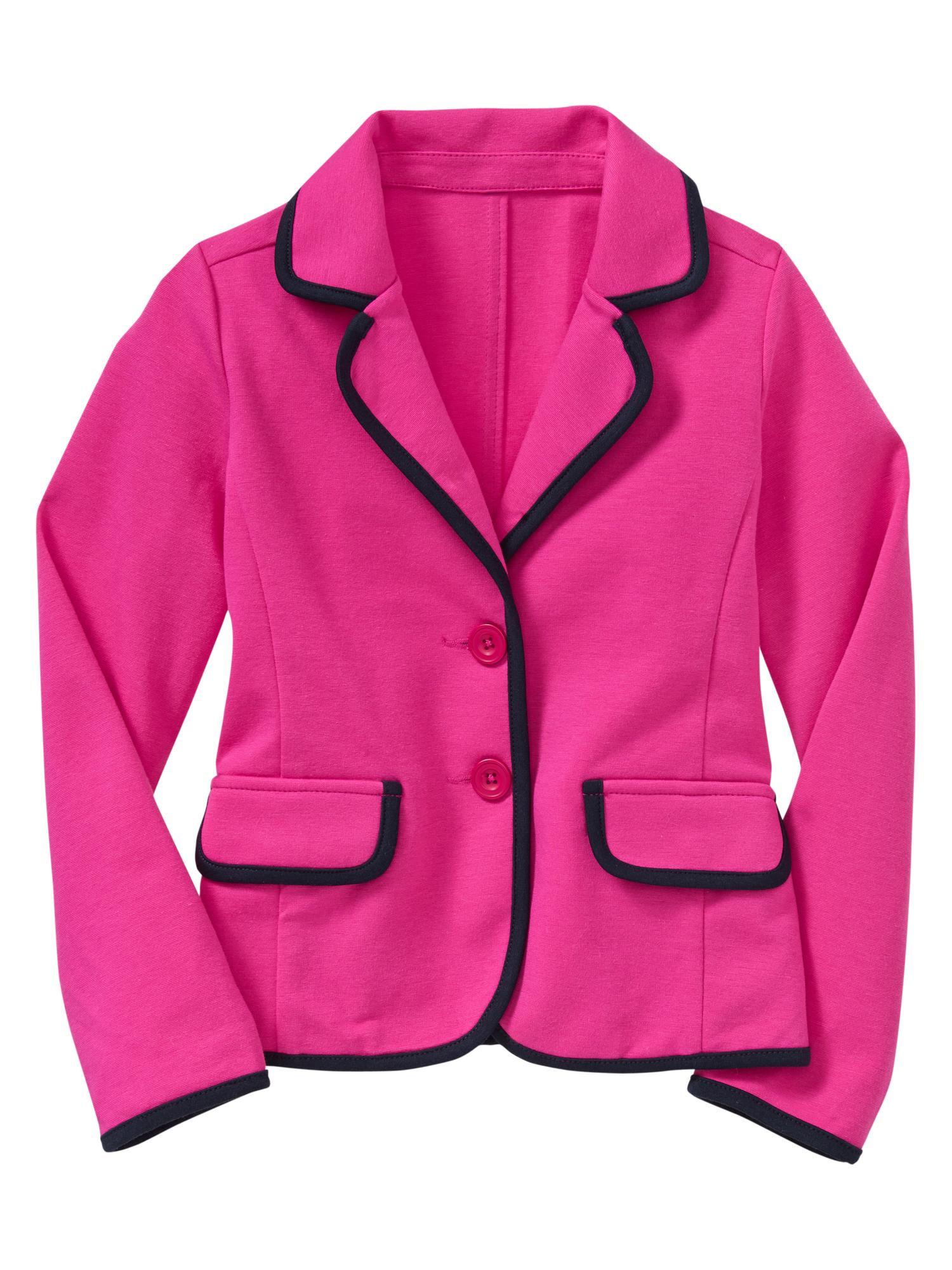 Pink knit blazer | Gap