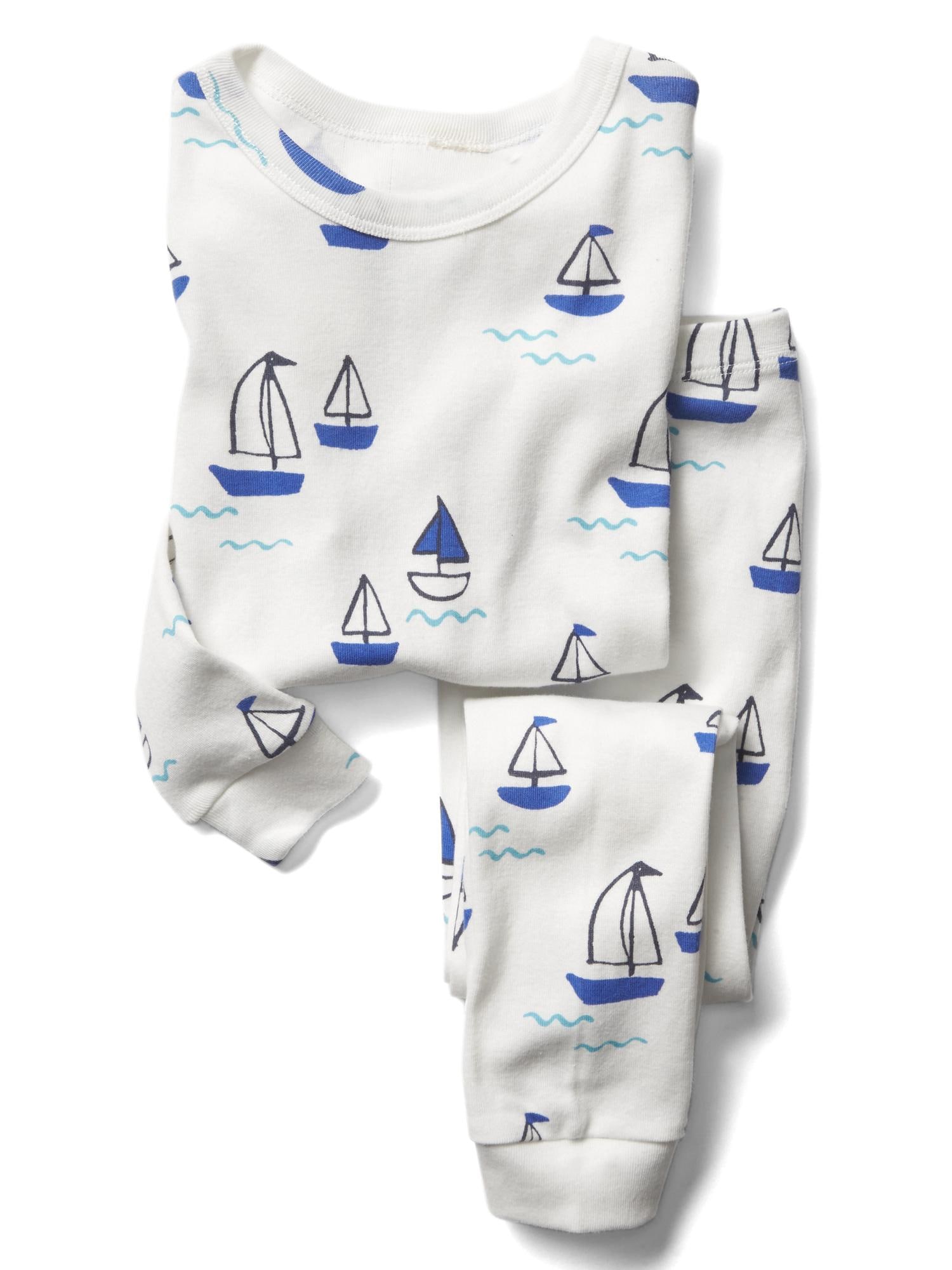 Organic sailboat sleep set | Gap