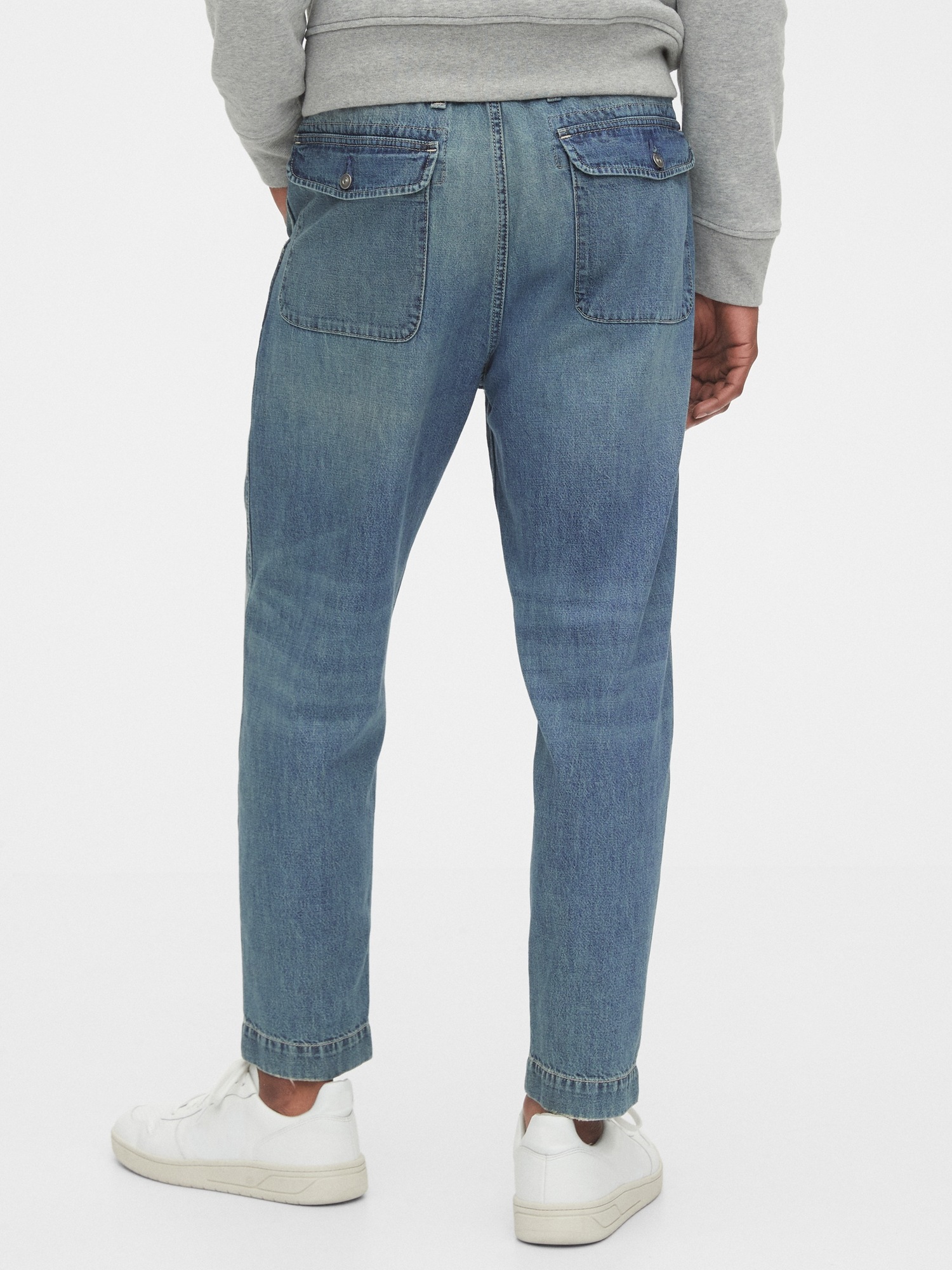 Drawstring Utility Jeans | Gap