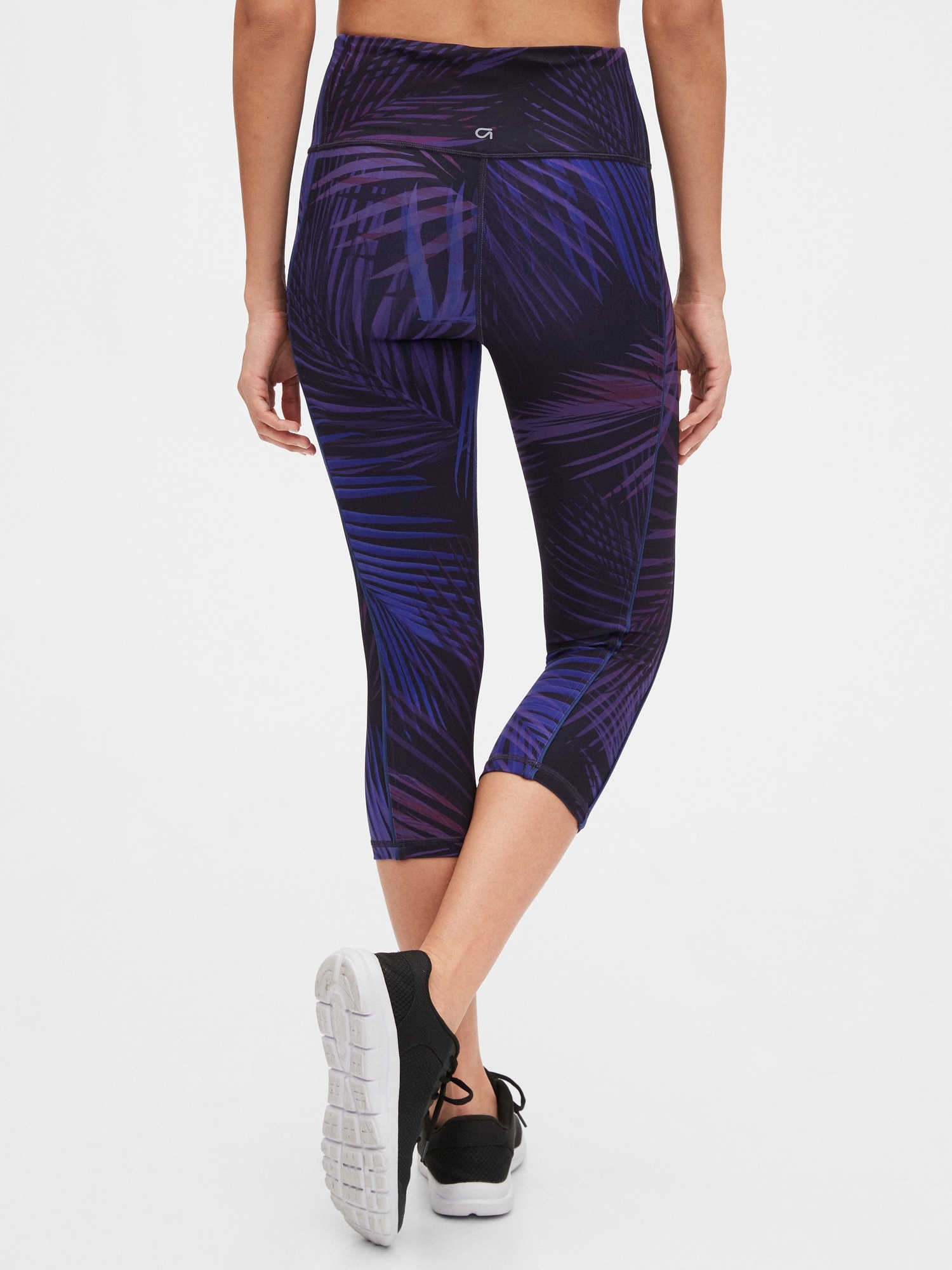 GapFit High Rise Capris in Eclipse | Gap
