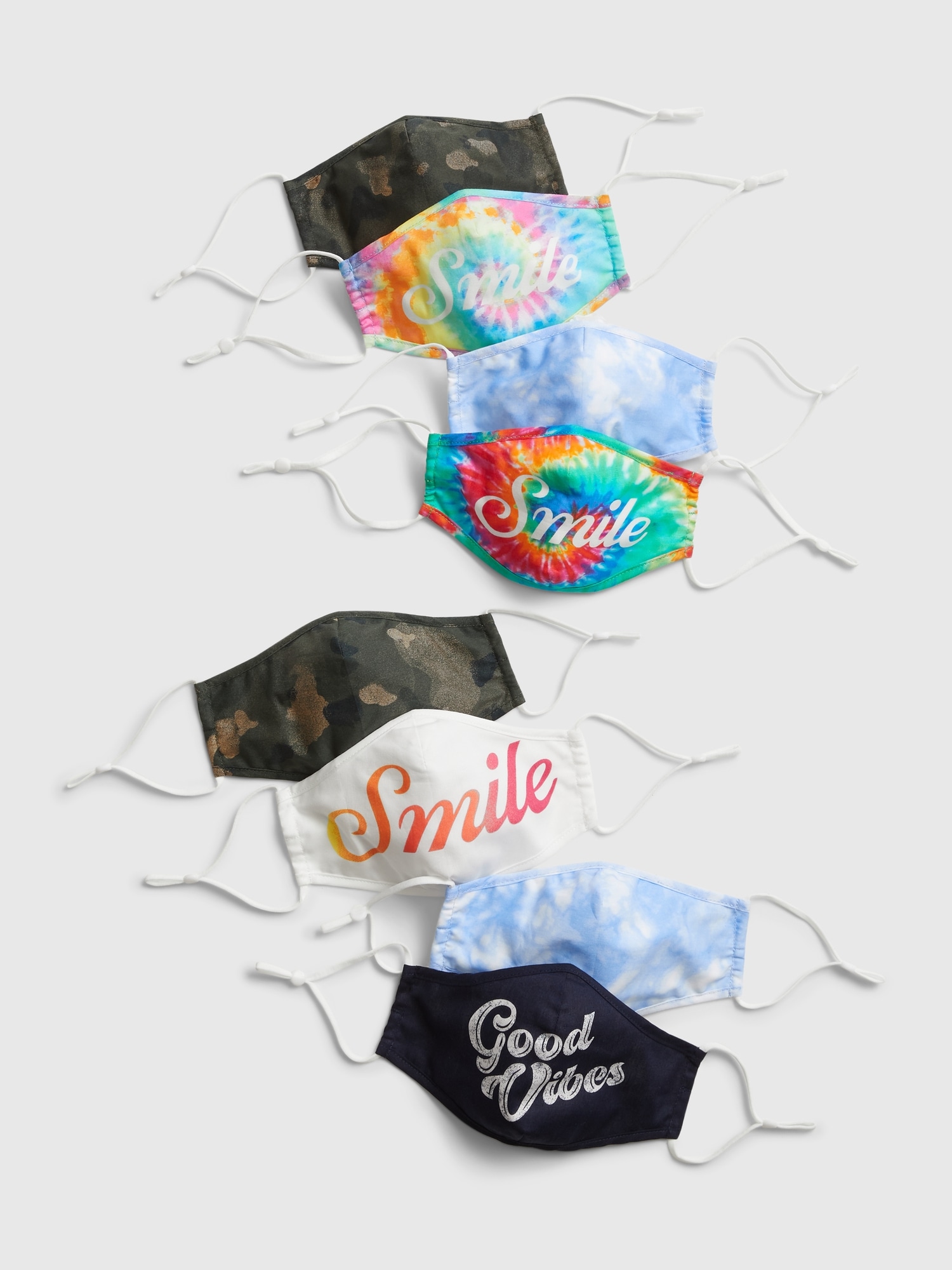 Family Contour Mask with Filter Pocket (8-Pack) | Gap