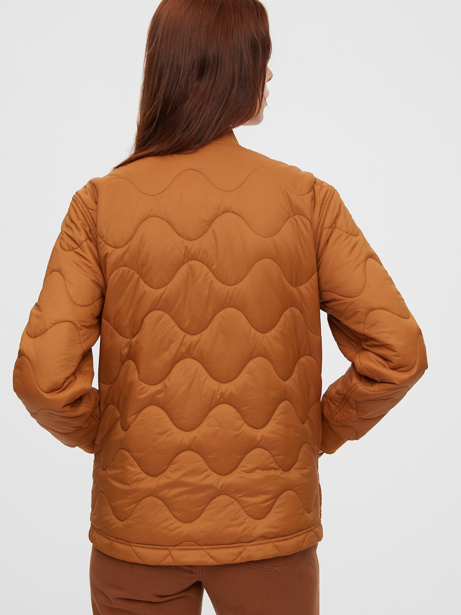 Upcycled Quilted Puffer Jacket | Gap