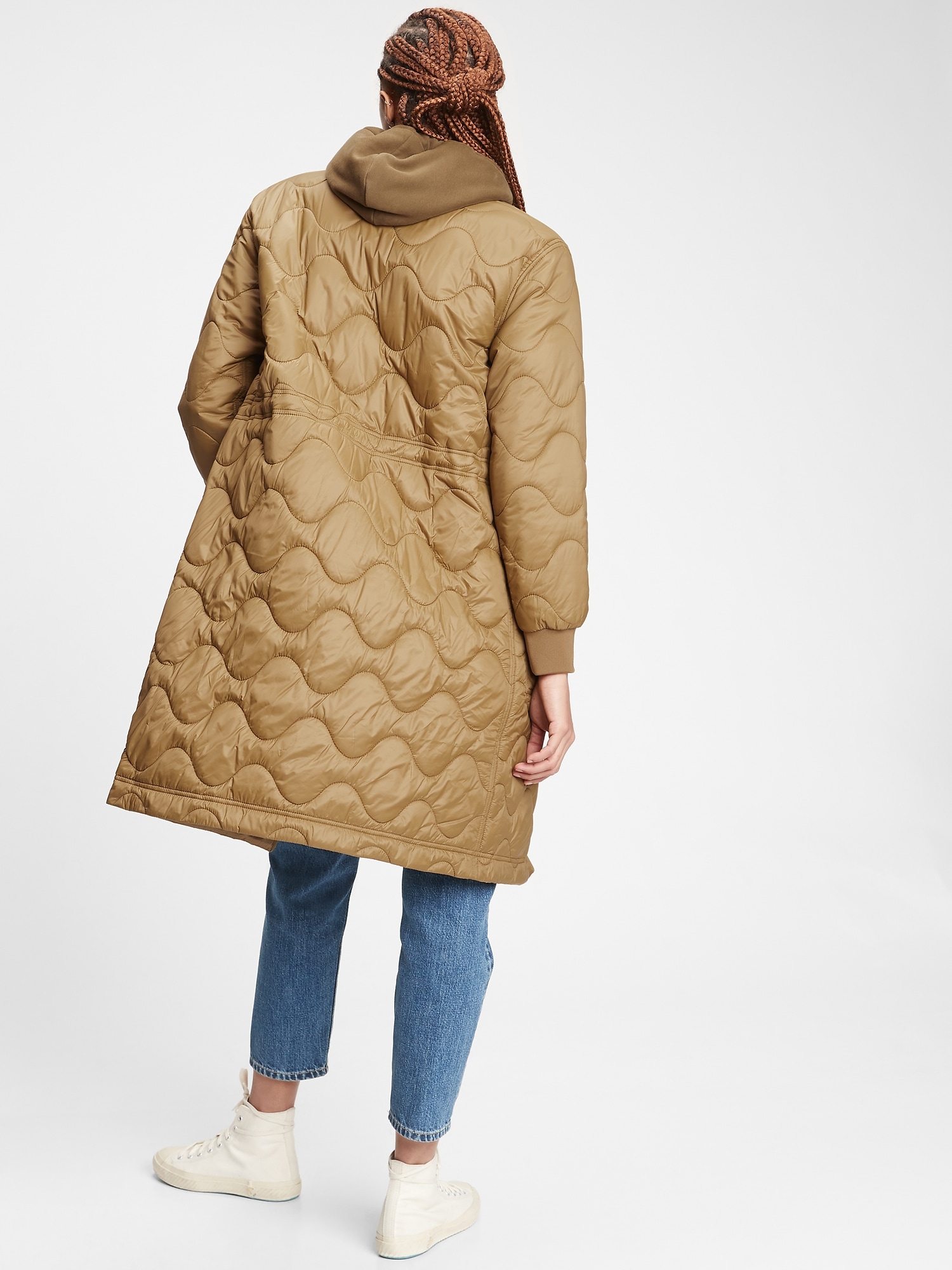 Upcycled Quilted Puffer Coat | Gap