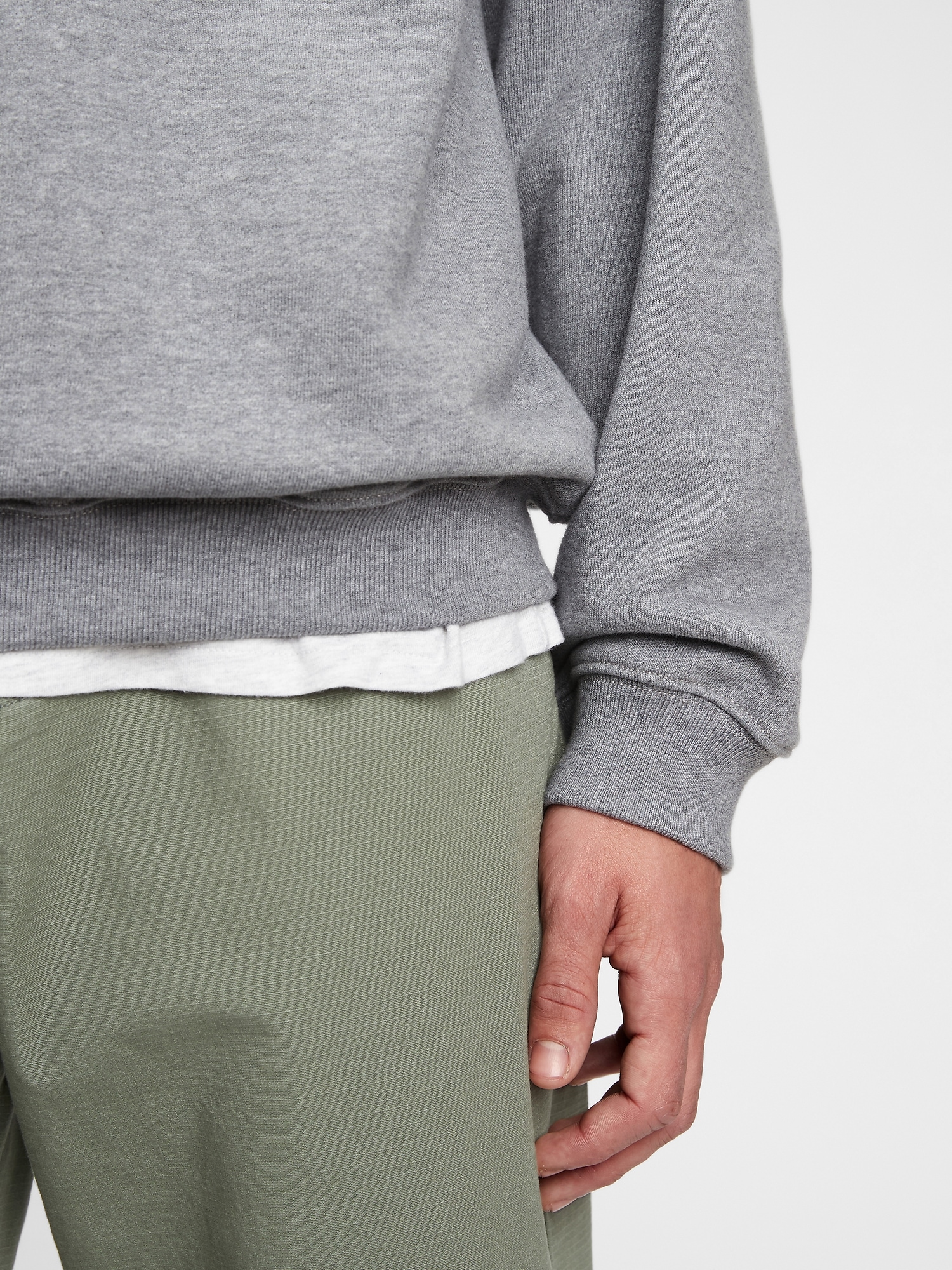 French Terry Raglan Crewneck Sweatshirt | Gap