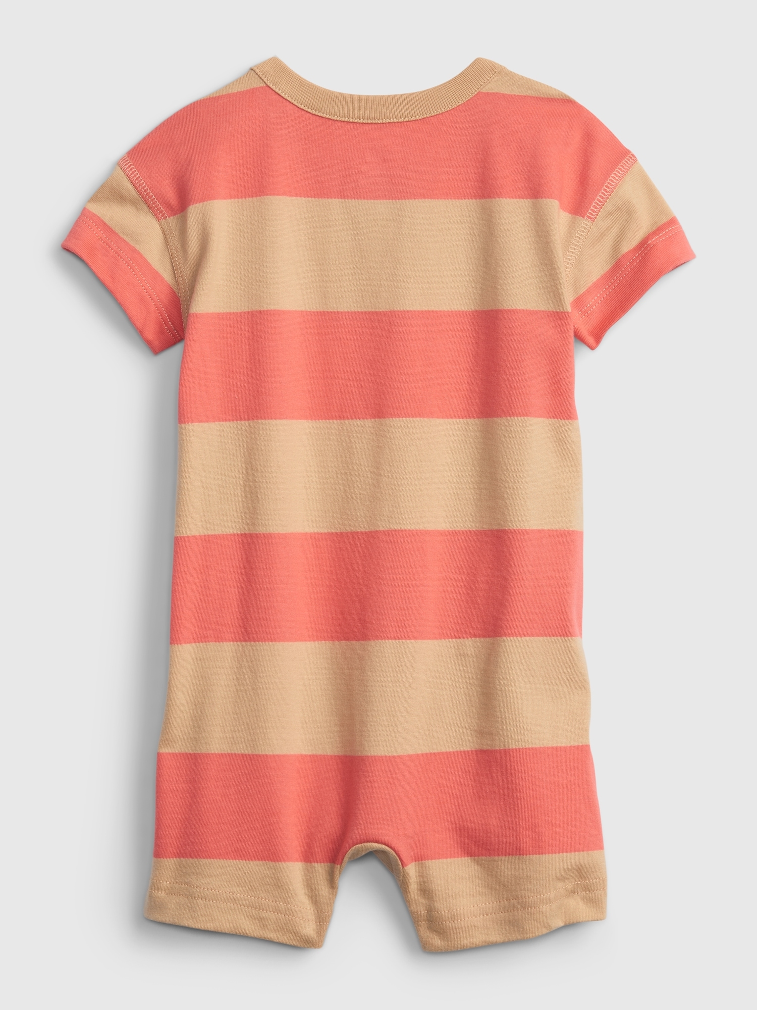 Baby Rugby Stripe Shorty One-Piece | Gap