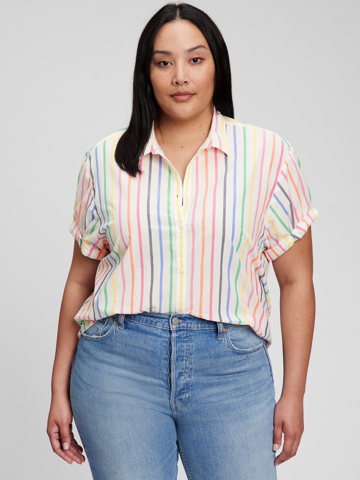 Roll Cuff Shirt | Gap