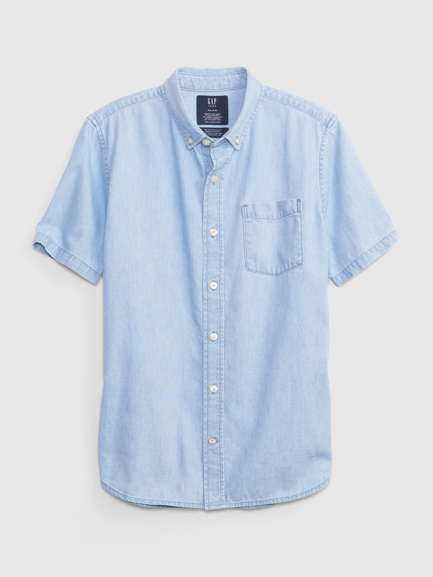Chemise en denim Washwell pour Ado | Gap
