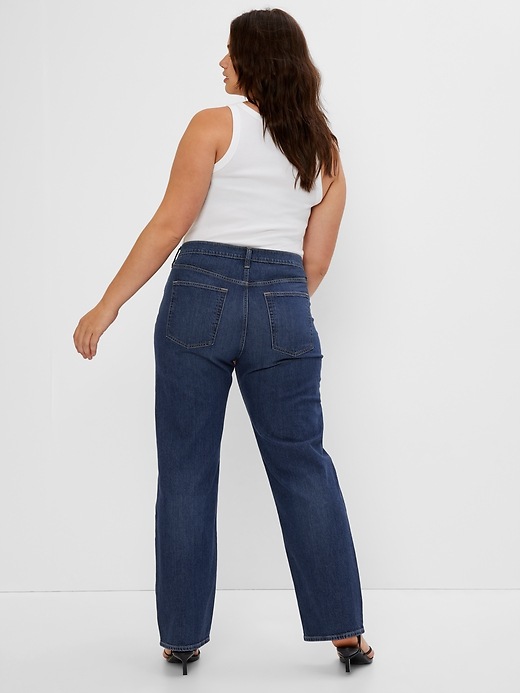 Mid Rise 90s Loose Jeans In Organic Cotton With Washwell Gap