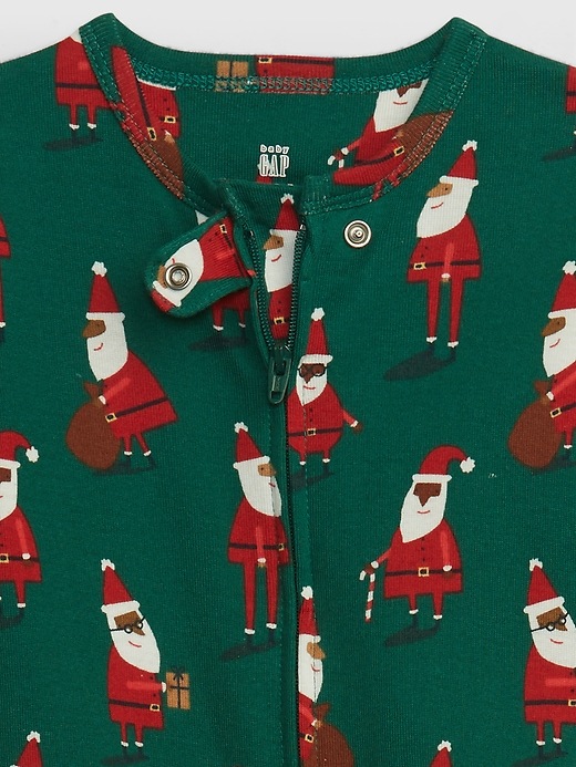 babyGap 100% Organic Cotton Santa PJ One-Piece | Gap