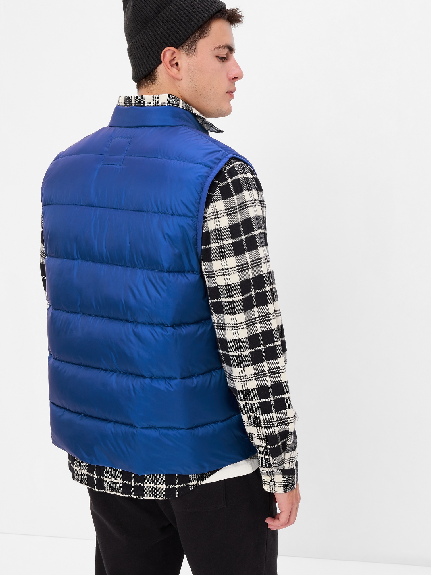 Recycled Puffer Layering Vest | Gap