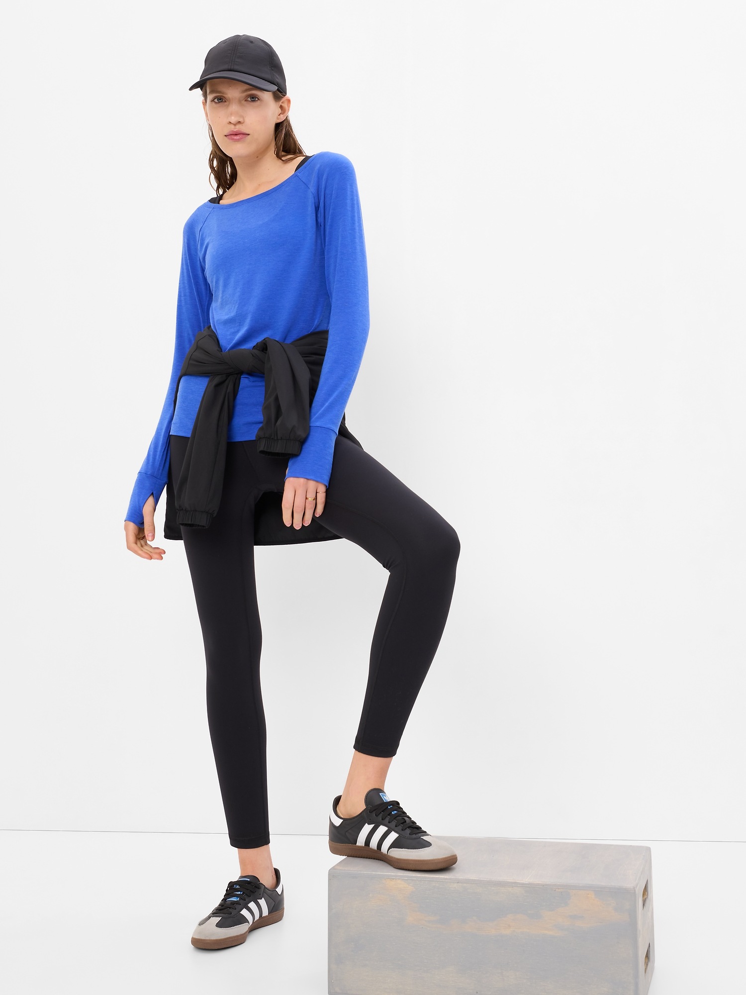 GapFit Breathe Boatneck T-Shirt | Gap