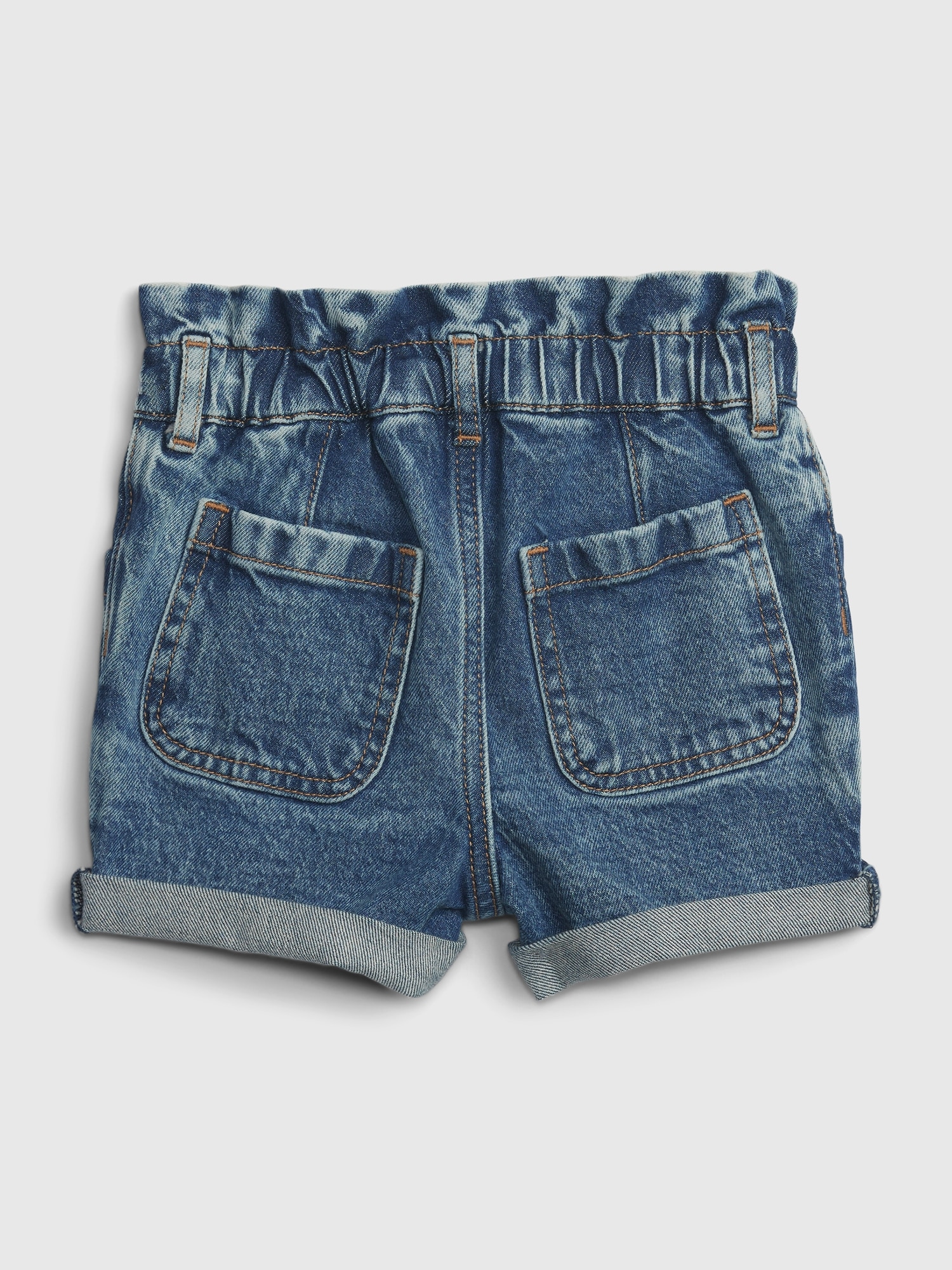 Short tout comme maman en denim Washwell pour Toute-petite | Gap