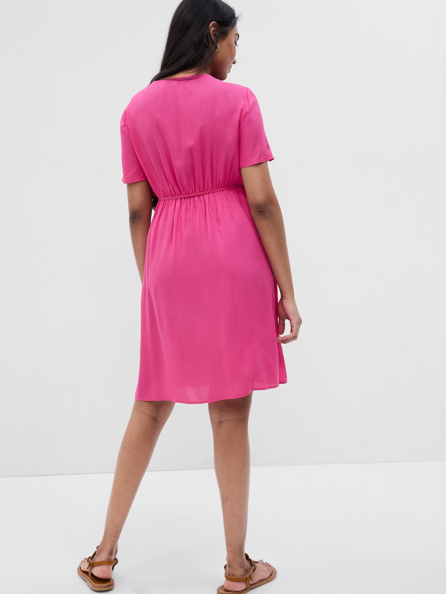 Robe nouée à la taille de Maternité | Gap