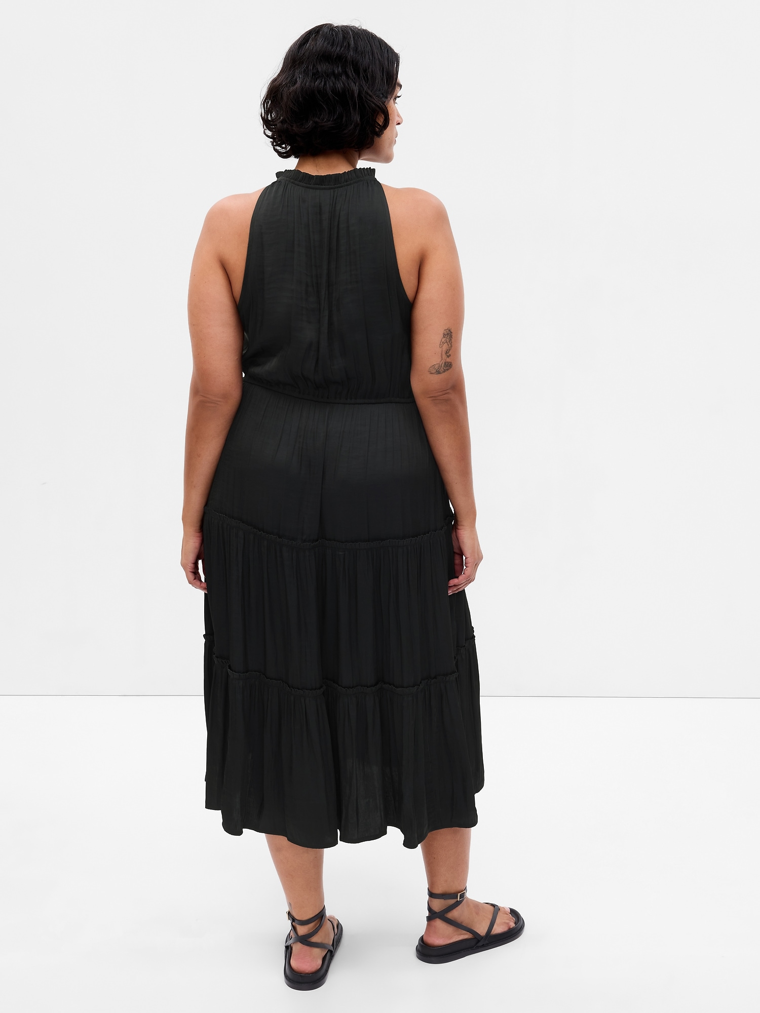 Robe mi-longue étagée | Gap