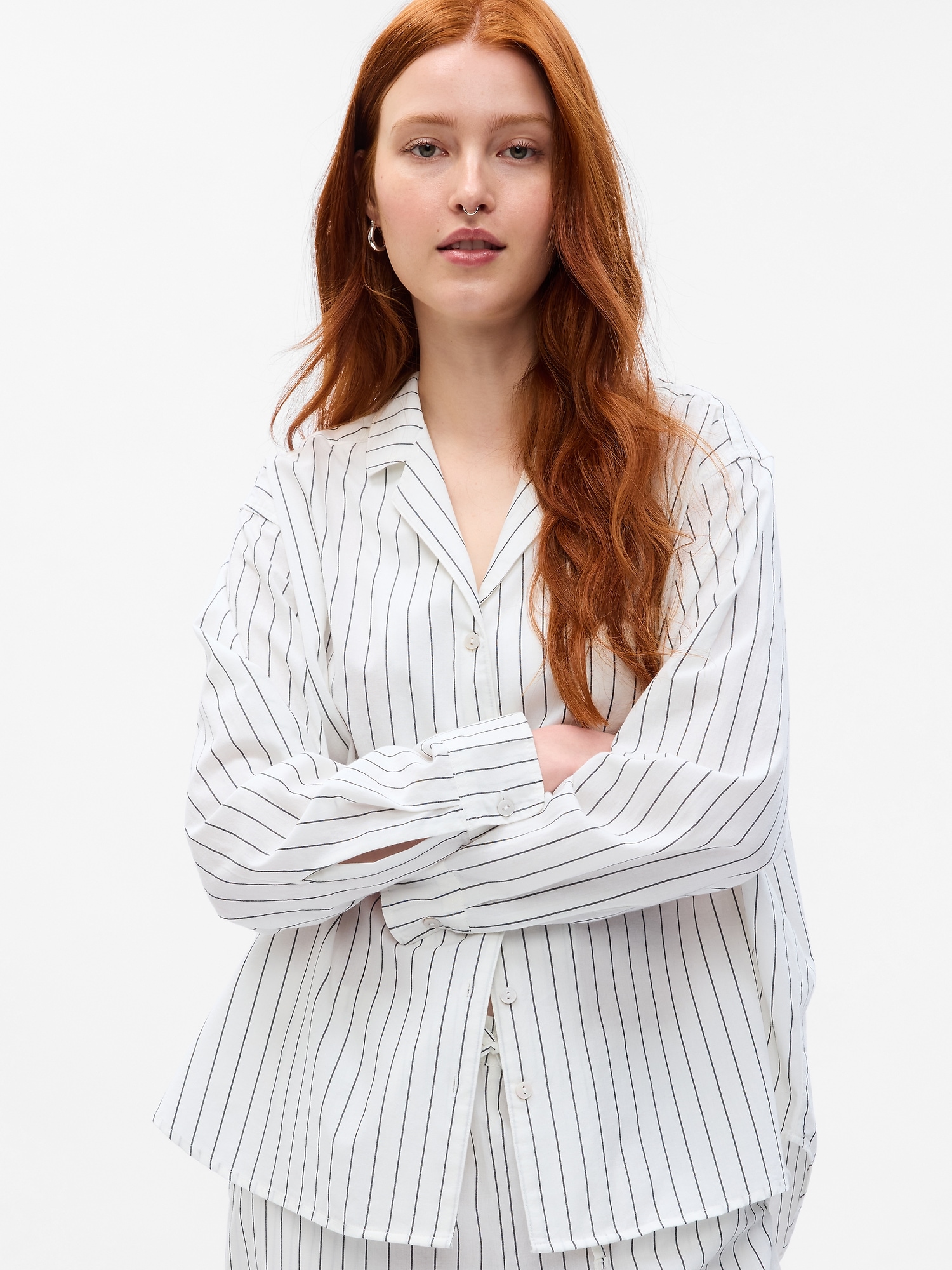 Poplin PJ Shirt | Gap