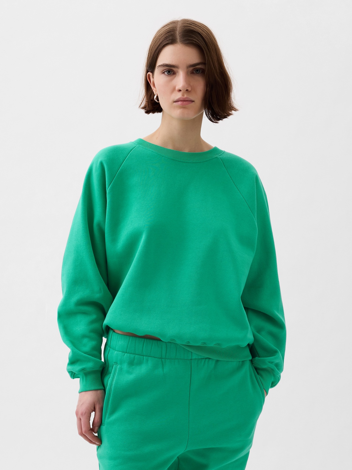 Vintage Soft Raglan Sweatshirt | Gap