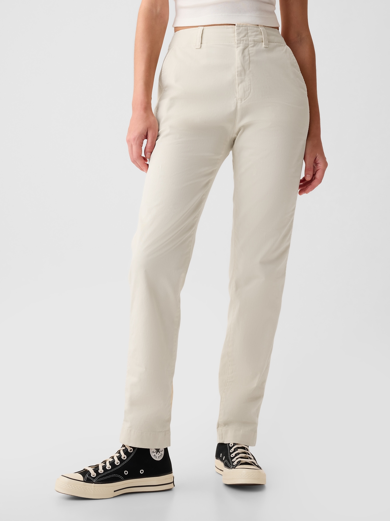 Mid Rise Downtown Khakis | Gap