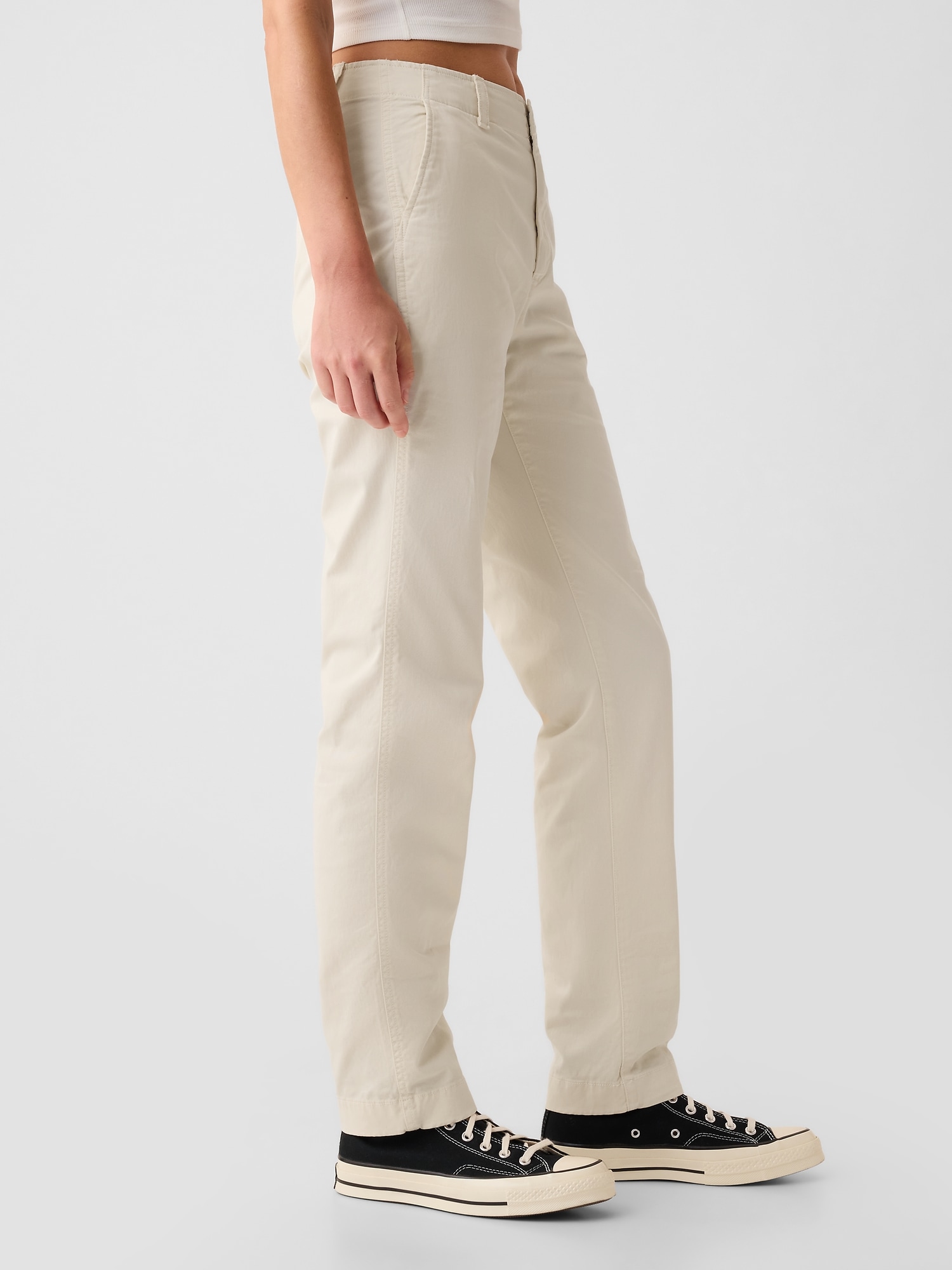 Mid Rise Downtown Khakis | Gap
